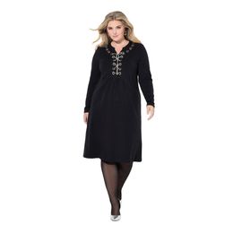 MIAMODA Kleid in schwarz | Gr.: 50