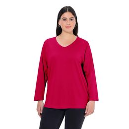 Ulla Popken Shirt in rot | Gr.: 54-56