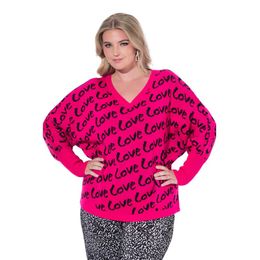 MIAMODA Pullover in neon berry | Gr.: 46-48