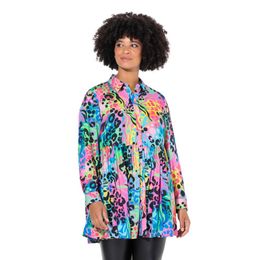 Angel of Style Bluse in hellt&uuml;rkis | Gr.: 48