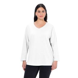 Ulla Popken Shirt in schneewei&szlig; | Gr.: 58-60