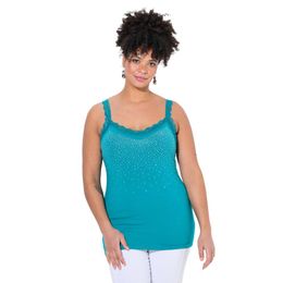 MIAMODA Strick-Top in jade | Gr.: 58