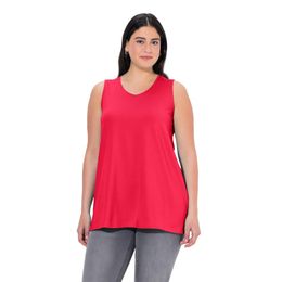 Ulla Popken Strick-Top in rot | Gr.: 46-48