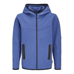 Jack & Jones JACK & JONES Junior Sweatjacke 'Fusion' in blau | Gr.: 164