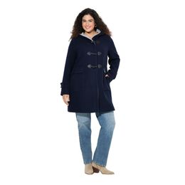Ulla Popken Mantel in marine | Gr.: 54-56