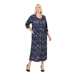 Ulla Popken Kleid in schwarz | Gr.: 62/64