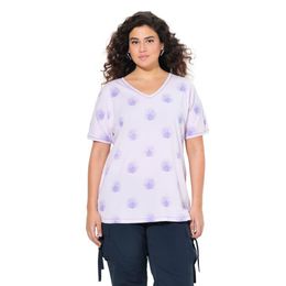 Ulla Popken Shirt in lavendel | Gr.: 46-48