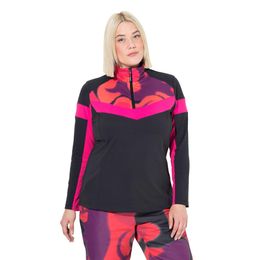 Ulla Popken Shirt in schwarz | Gr.: 58-60