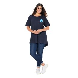 Ulla Popken Shirt in marine | Gr.: 46-48