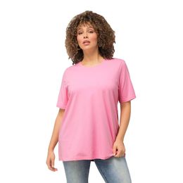 Ulla Popken Shirt in hell pink | Gr.: 54-56