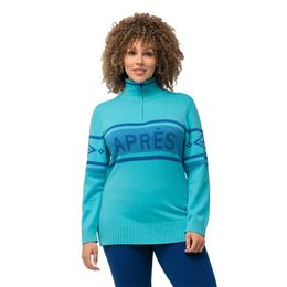 Ulla Popken Pullover in helles türkis | Gr.: 46-48