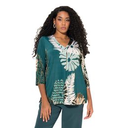 Ulla Popken Shirt in tief gr&uuml;n | Gr.: 46-48