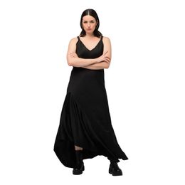 Ulla Popken Midikleid in schwarz | Gr.: 50-52