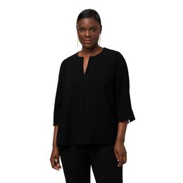 Ulla Popken Tunika in schwarz | Gr.: 46-48