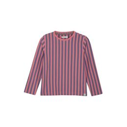 Noppies Langarmshirt Piedmont in Stripe Pattern Pink | Gr.: 140