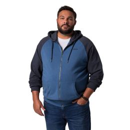 John F. Gee Sweatjacke in navy blau | Gr.: L