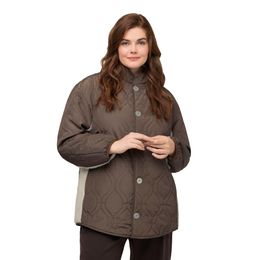 Ulla Popken Steppjacke in moosgr&uuml;n | Gr.: 46-48