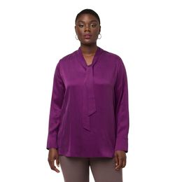 Ulla Popken Bluse in bordeauxviolett | Gr.: 46-48