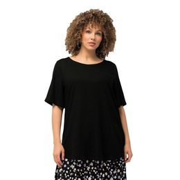 Ulla Popken Bluse in schwarz | Gr.: 50-52