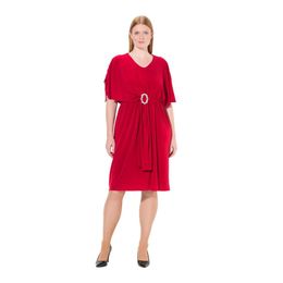 Ulla Popken Midikleid in hellrot | Gr.: 54-56