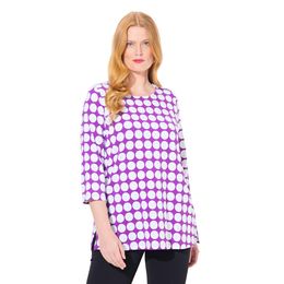 Ulla Popken Shirt in brombeere | Gr.: 42-44