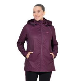 Ulla Popken Funktionsjacke in dunkle kirsche | Gr.: 50-52