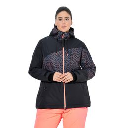 Ulla Popken Funktionsjacke in schwarz | Gr.: 42-44