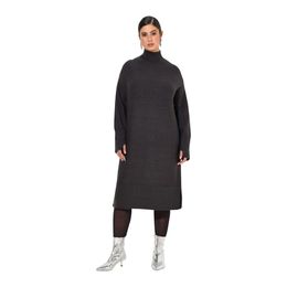 Ulla Popken Kleid in anthrazit melange | Gr.: 42-44