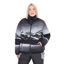 Ulla Popken Steppjacke in schwarz | Gr.: 50-52