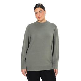 Ulla Popken Pullover in grau | Gr.: 46-48