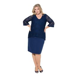 MIAMODA Abendkleid in dunkelblau | Gr.: 58