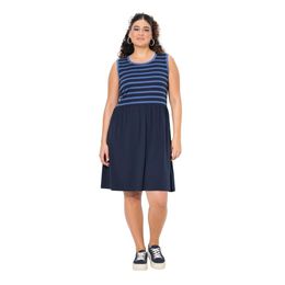 Ulla Popken Jerseykleid in marine | Gr.: 54-56