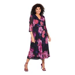 Ulla Popken Abendkleid in marine | Gr.: 50-52