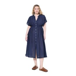 Studio Untold Midikleid in jeans blau | Gr.: 50-52