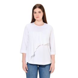 Ulla Popken Bluse in offwhite | Gr.: 46-48