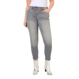 MIAMODA Jeans in mittelgrau | Gr.: 50