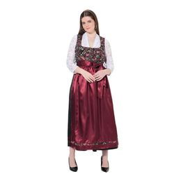 Ulla Popken Kleid in weinrot | Gr.: 44 - Normalgr&ouml;&szlig;e