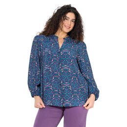 Ulla Popken Bluse in petrol | Gr.: 50-52