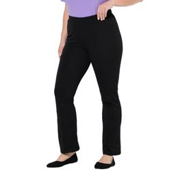 Ulla Popken Schlupfhose in classic schwarz | Gr.: 58-60