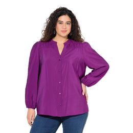 Ulla Popken Bluse in helle pflaume | Gr.: 58-60