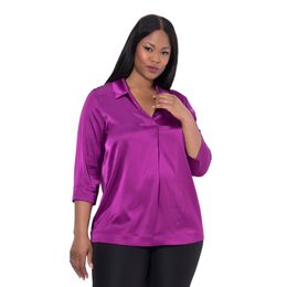 Ulla Popken Bluse in beere | Gr.: 50-52