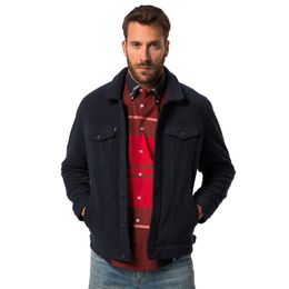 JP1880 Sweatjacke in navy blau | Gr.: 4XL