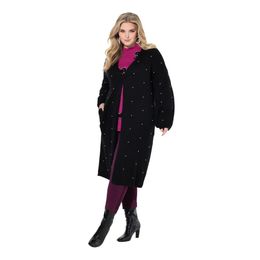 MIAMODA Cardigan in schwarz | Gr.: 46-48