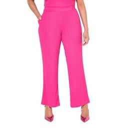 Ulla Popken Schlupfhose in pink | Gr.: 46-48
