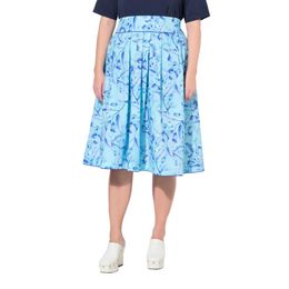 Ulla Popken Rock in royalblau | Gr.: 56 - Normalgr&ouml;&szlig;e