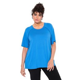 Ulla Popken Shirt in royalblau | Gr.: 50-52