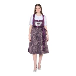 Ulla Popken Kleid in lila | Gr.: 46 - Normalgr&ouml;&szlig;e