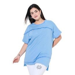 Angel of Style Bluse in himmelblau | Gr.: 48