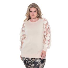 MIAMODA Pullover in dunkles kitt | Gr.: 54-56
