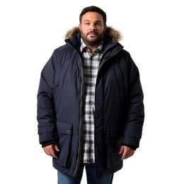 Men Plus Parka in navy blau | Gr.: 4XL